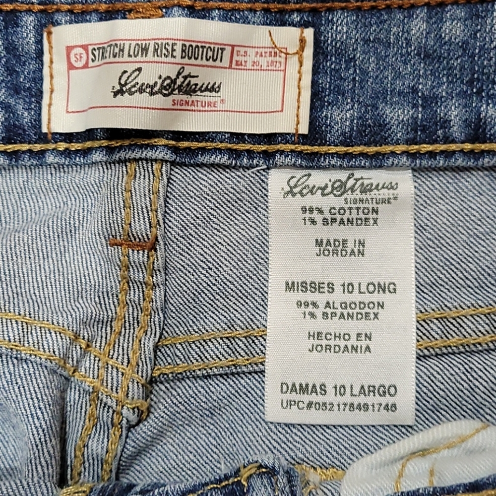 Levi's Signature Stretch Low Rise Bootcut - Gem